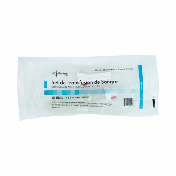 Set para Transfusión de Sangre - Medical Corp